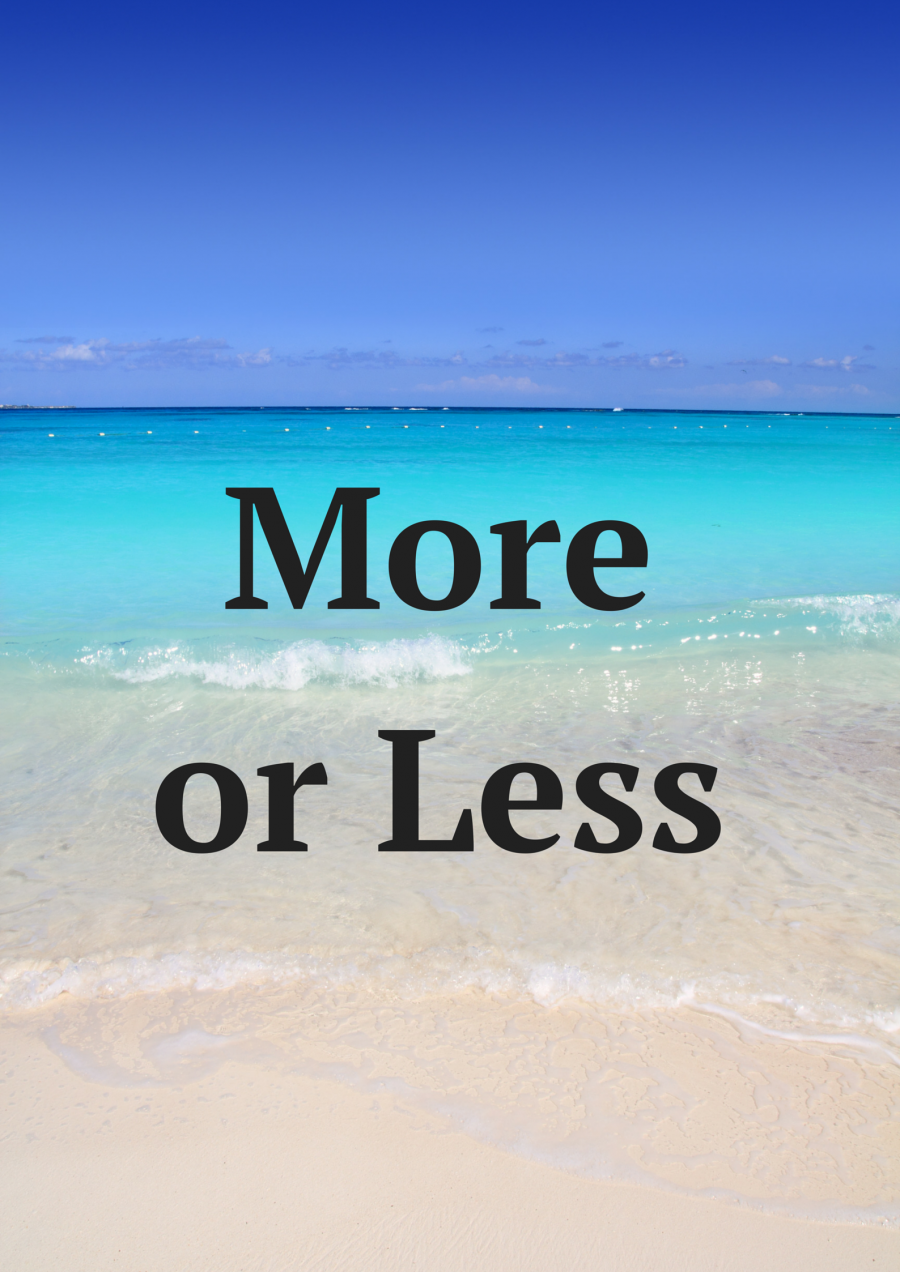 More or Less – Tony Agnesi