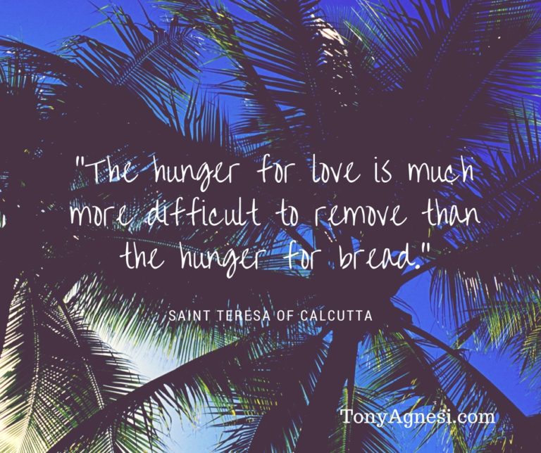 The Hunger for Love – Tony Agnesi