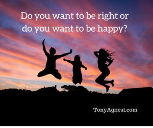 Do You Want to be Right? | Tony Agnesi