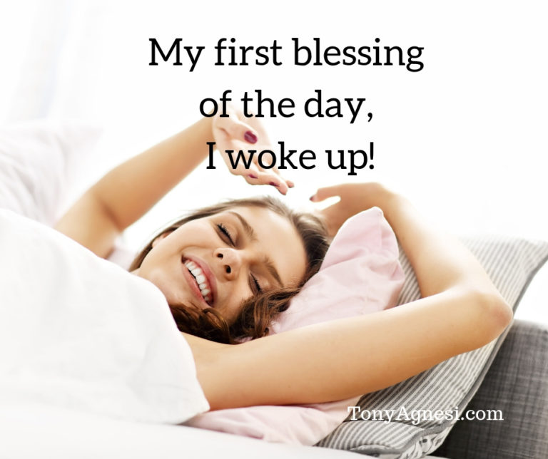 My First Blessing | Tony Agnesi